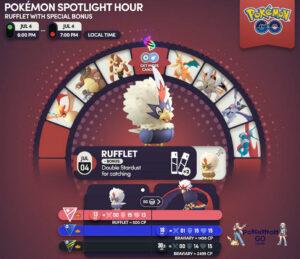 Rufflet Spotlight Hour в июле 2023 года - Pokemon-GO.Name