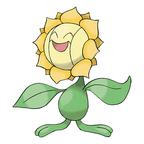 Sunflora - Pokémon #0192 - Pokédex - Pokémon-GO.Nome