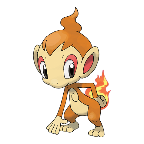 Chimchar - Pokemon #0390 in the Pokédex - Pokémon-GO.Name