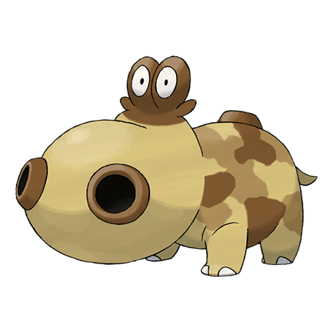 ฮิปโปโปเตมัส - Pokemon #0449 ในPokédex - Pokémon-GO.Name