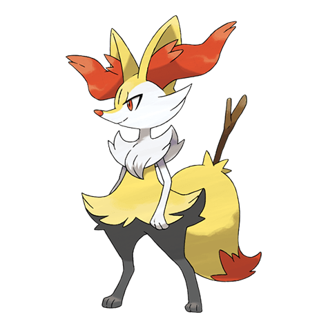 Braixen - Pokémon #0654 na Pokédex - Pokémon-GO.Name