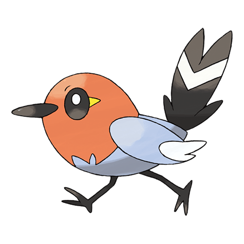 Fletchling - Pokémon #0661 na Pokédex - Pokémon-GO.Name