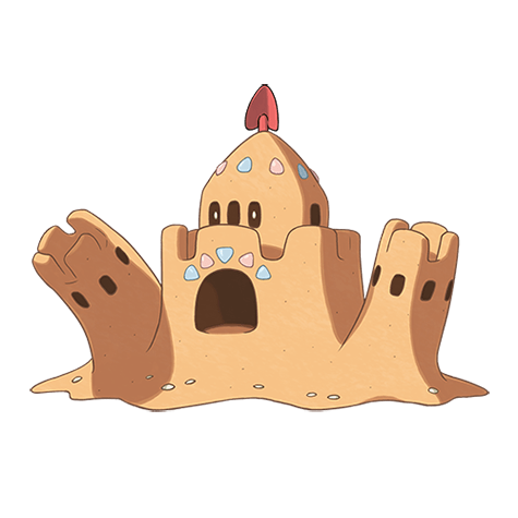 Palossand - Pokemon #0770 in the Pokédex - Pokémon-GO.Name