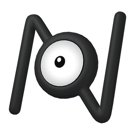 Unown - โปเกมอน #0201 - โปเกเด็กซ์ - Pokémon-GO.Name