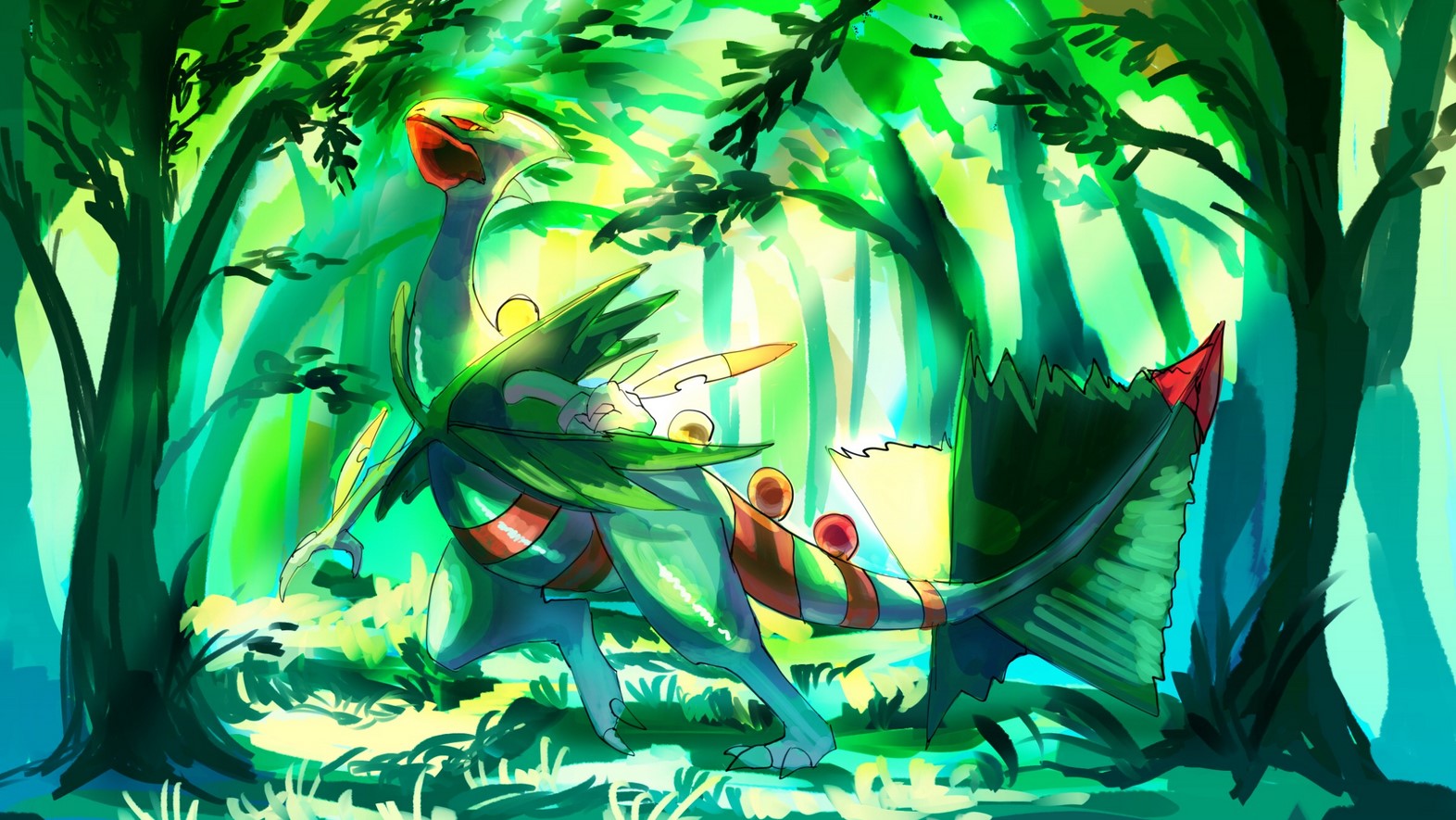 Mega Sceptile в мега рейдах - Pokémon-GO.Name - Покедекс и гайды