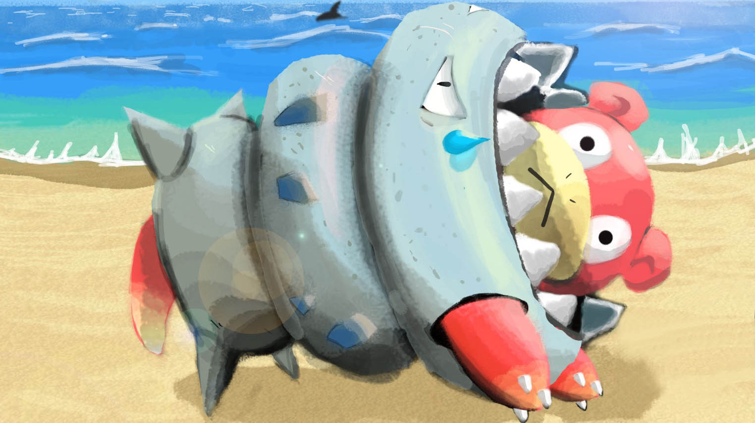 Mega Slowbro в мега рейдах - Pokémon-GO.Name - Івенти та рейди